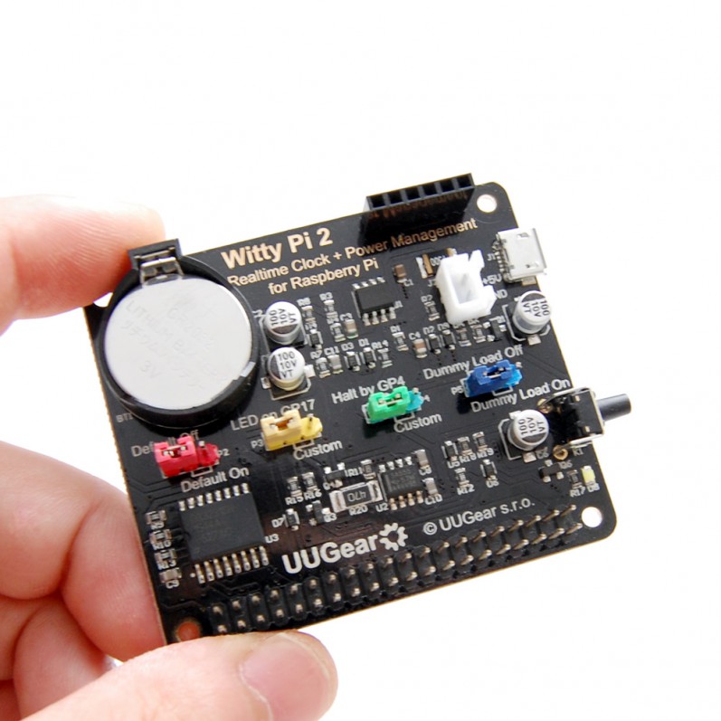 Witty Pi 2: Realtime Clock and Power Management for Raspberry Pi | UUGear