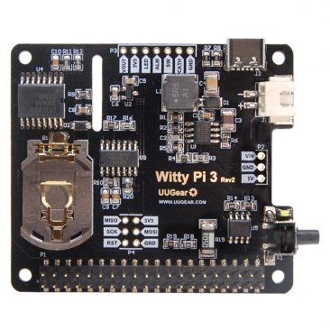 Witty Pi 3 Rev2: Realtime Clock and Power Management for Raspberry Pi ...
