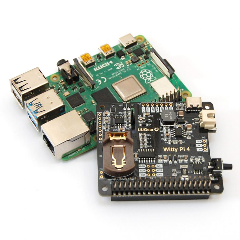 Witty Pi 4: Realtime Clock and Power Management for Raspberry Pi – UUGear