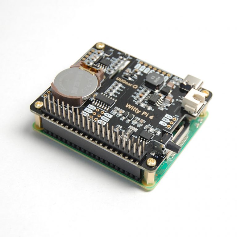 Witty Pi 4: Realtime Clock and Power Management for Raspberry Pi | UUGear