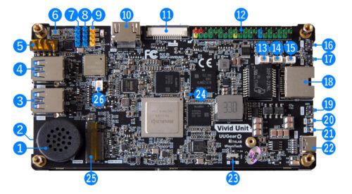 Vivid Unit: a Versatile Single-Board Computer with Touchscreen – UUGear